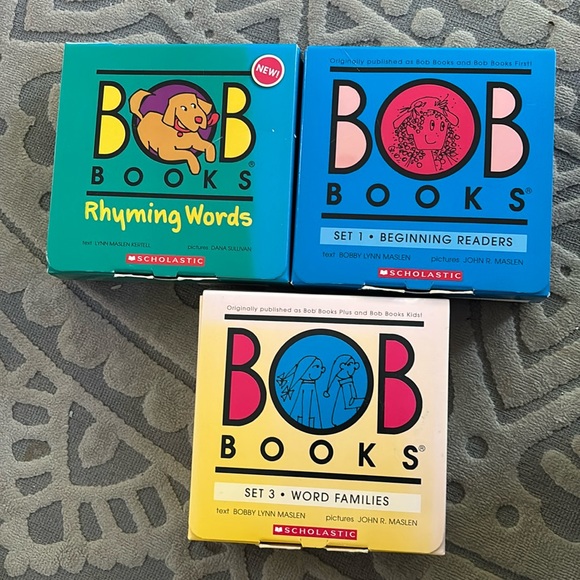 Scholastic | Other | Bobs Books Rhyming Words Set Beginning Readers Set ...